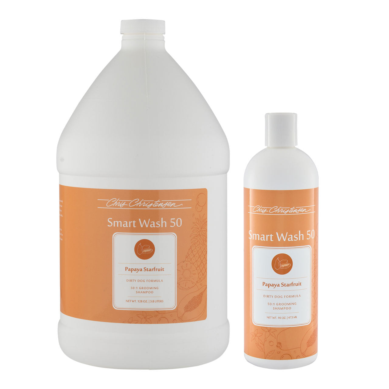 Smart Wash 50 Shampoo - Papaya Starfruit (3 sizes)